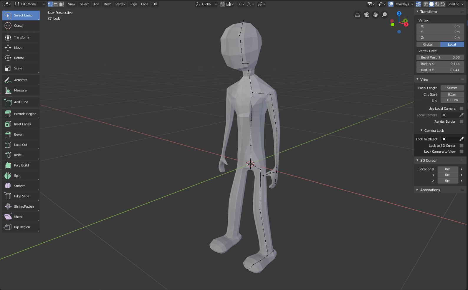 Blocking out our main character | Overloading